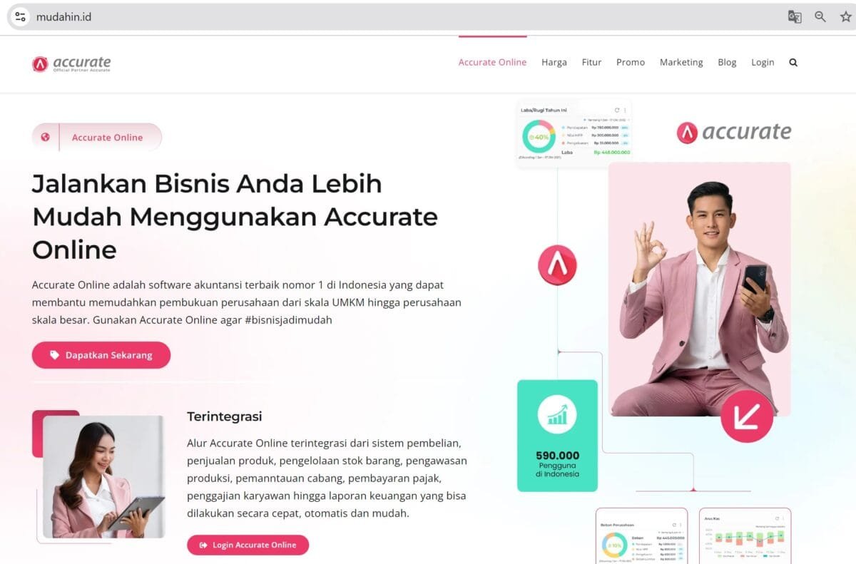 Cara Mudah Mendaftar Akun Accurate Online - Mudahin.id